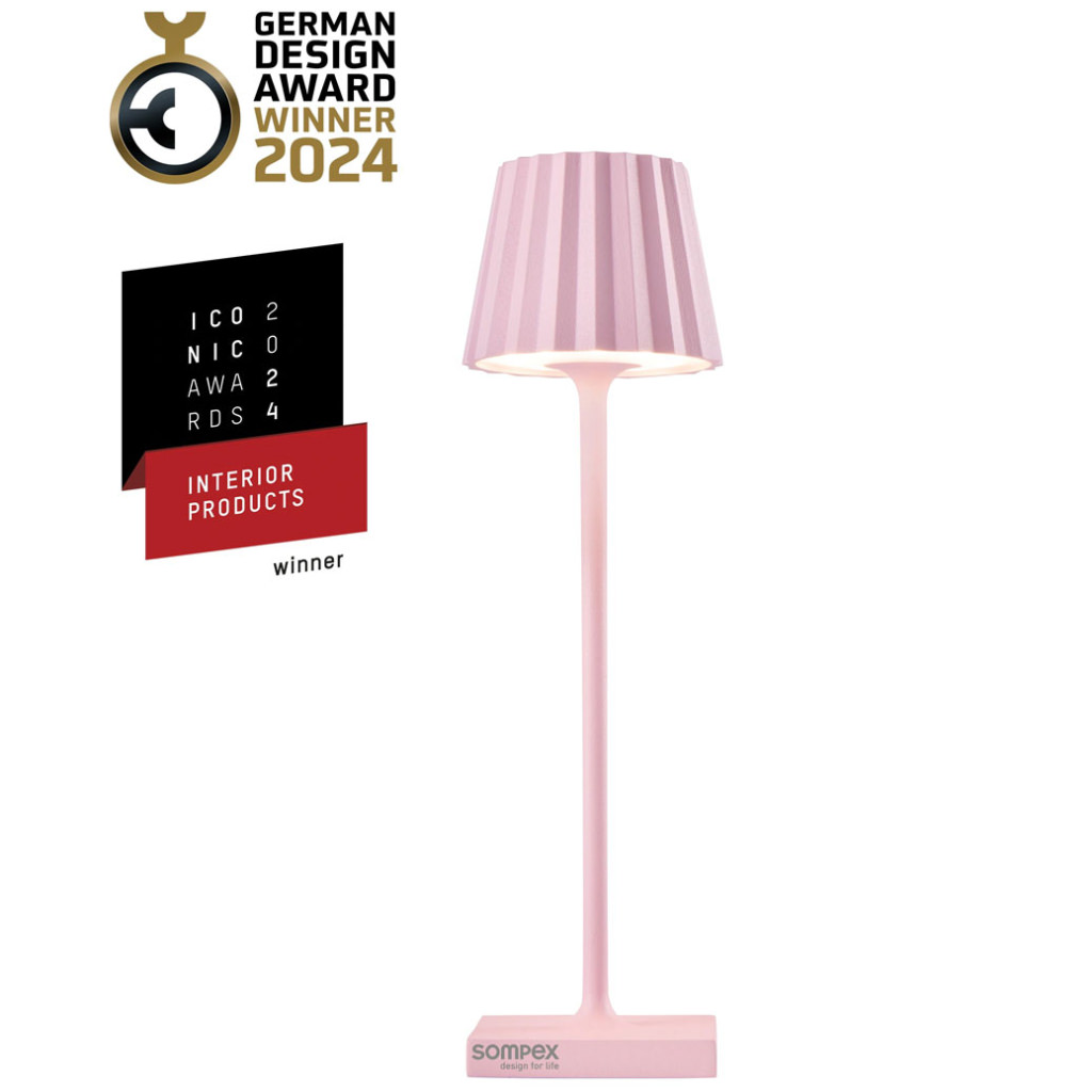 Sompex Tischlampe "Troll Nano" Pink | Genial Conceptstore in Krefeld
